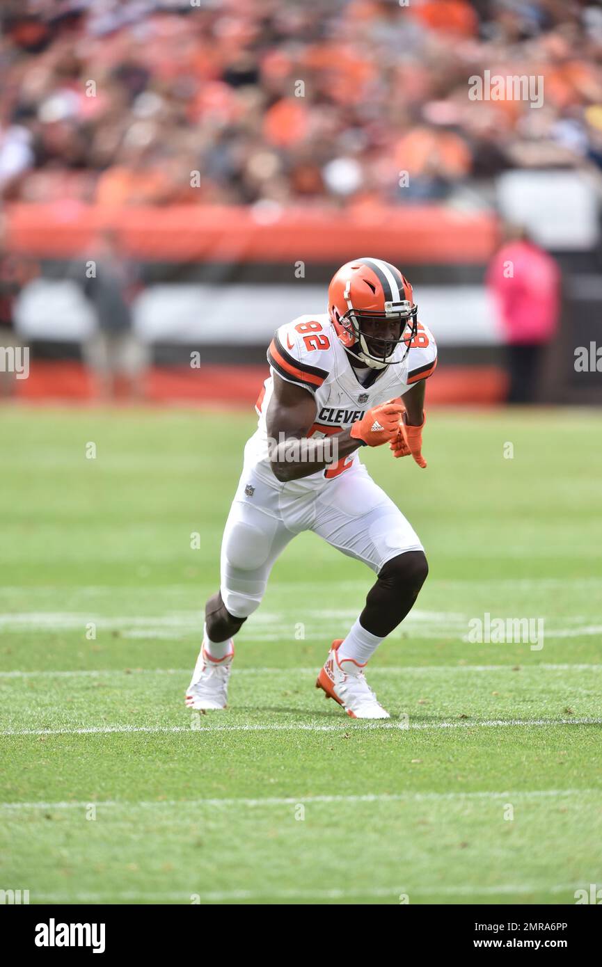 Cleveland Browns wide receiver Kasen Williams (82) runs a route during ...