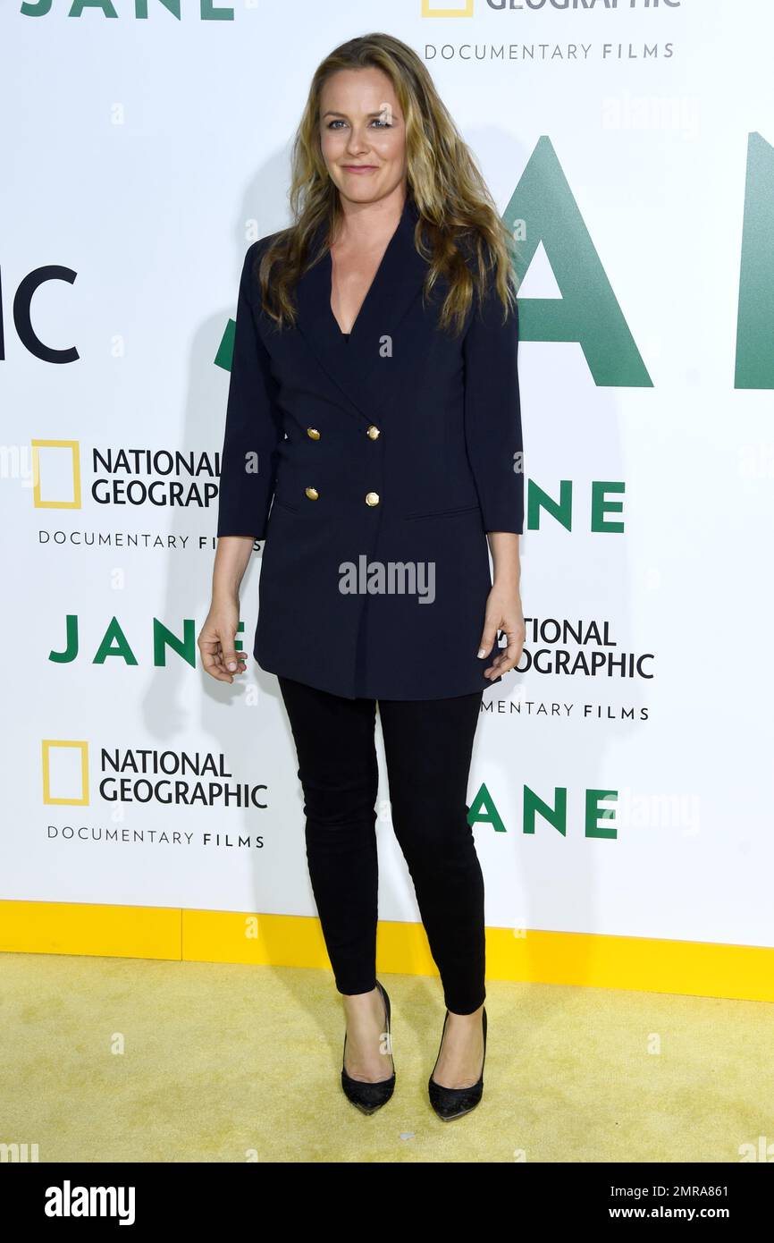 Alicia Silverstone arrives at the Los Angeles premiere of "Jane" at the ...