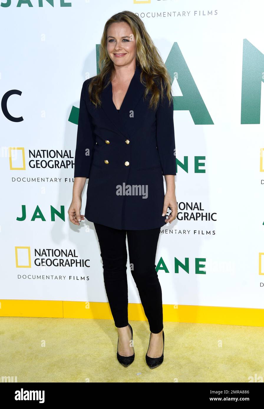 Alicia Silverstone arrives at the Los Angeles premiere of "Jane" at the ...
