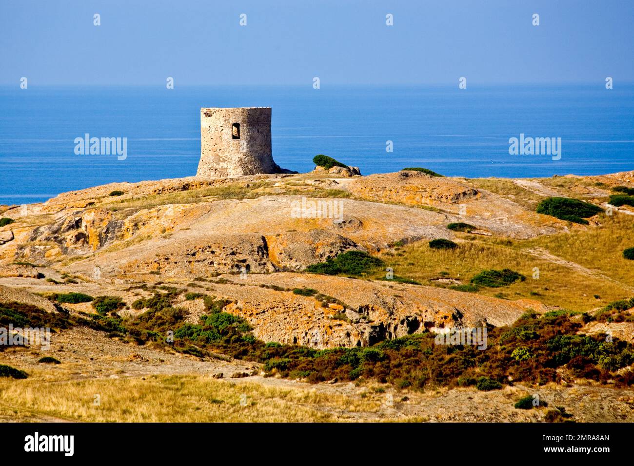 Coastal Landscape from Alghero to Bosa, Sardinia, Italy, Europe Stock ...