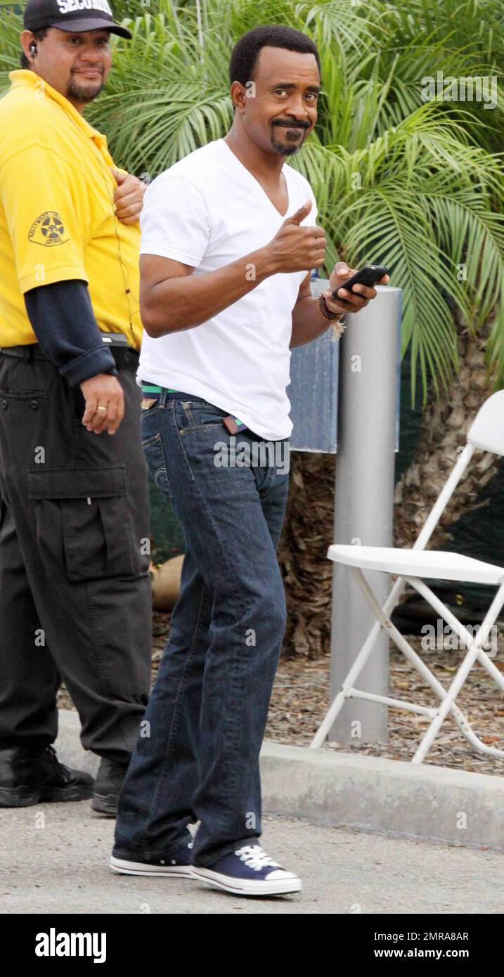 EXCLUSIVE!! Actor and comedian Tim Meadows gives the thumbs up on the ...