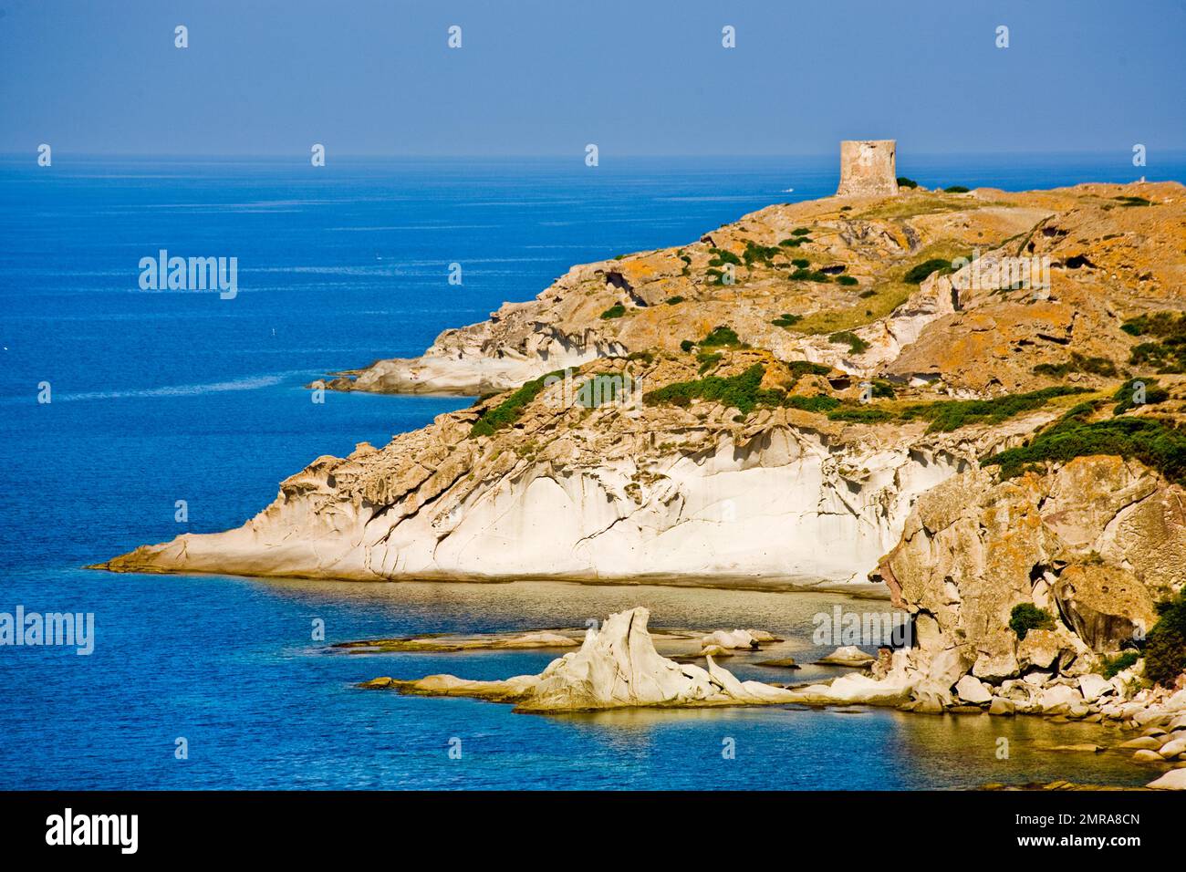 Coastal Landscape from Alghero to Bosa, Sardinia, Italy, Europe Stock ...