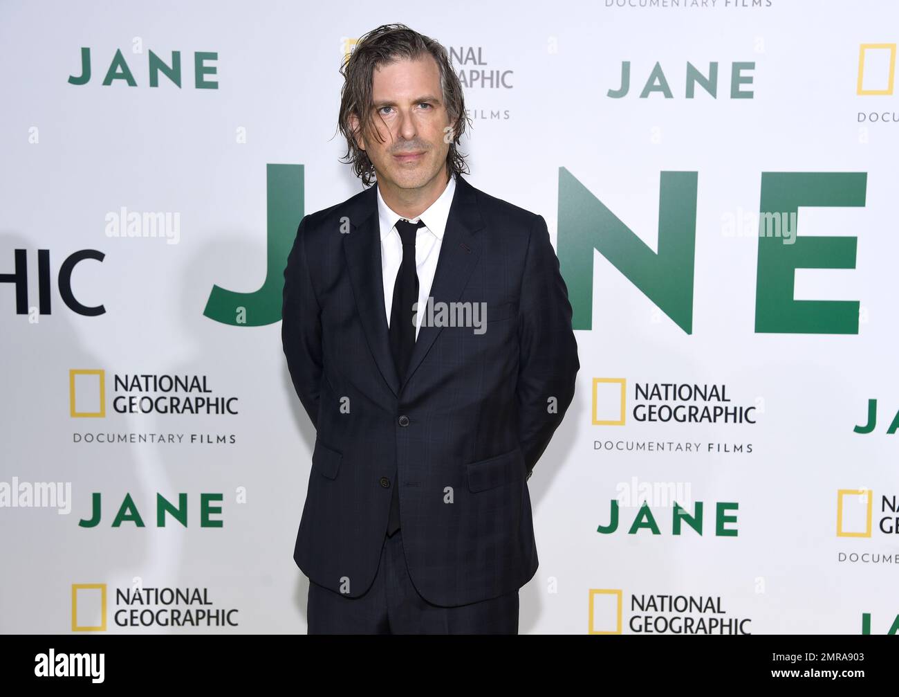 Director Brett Morgen arrives at the Los Angeles premiere of "Jane" at ...