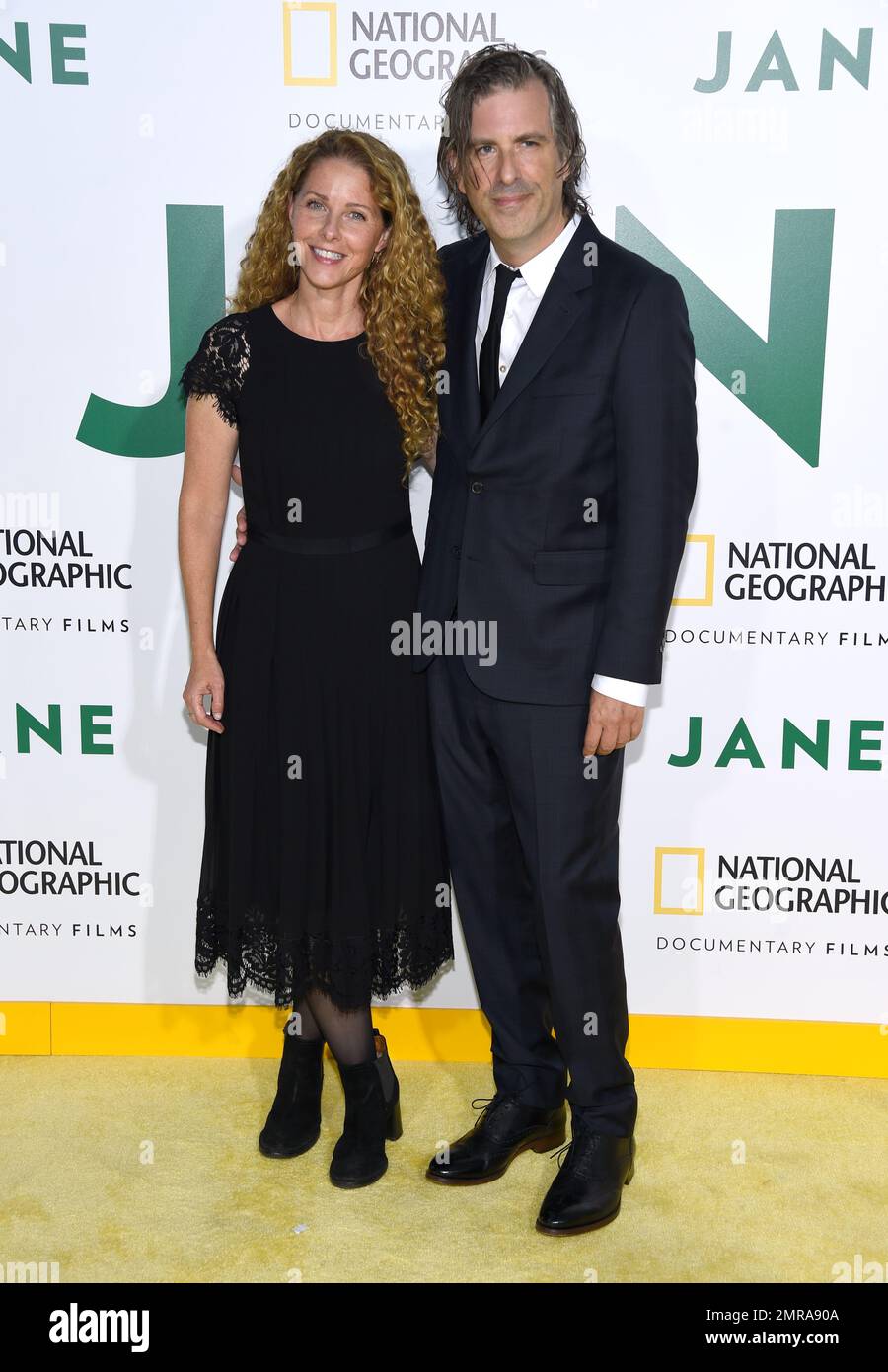 Director Brett Morgen, right, and Debra Eisenstadt arrive at the Los ...