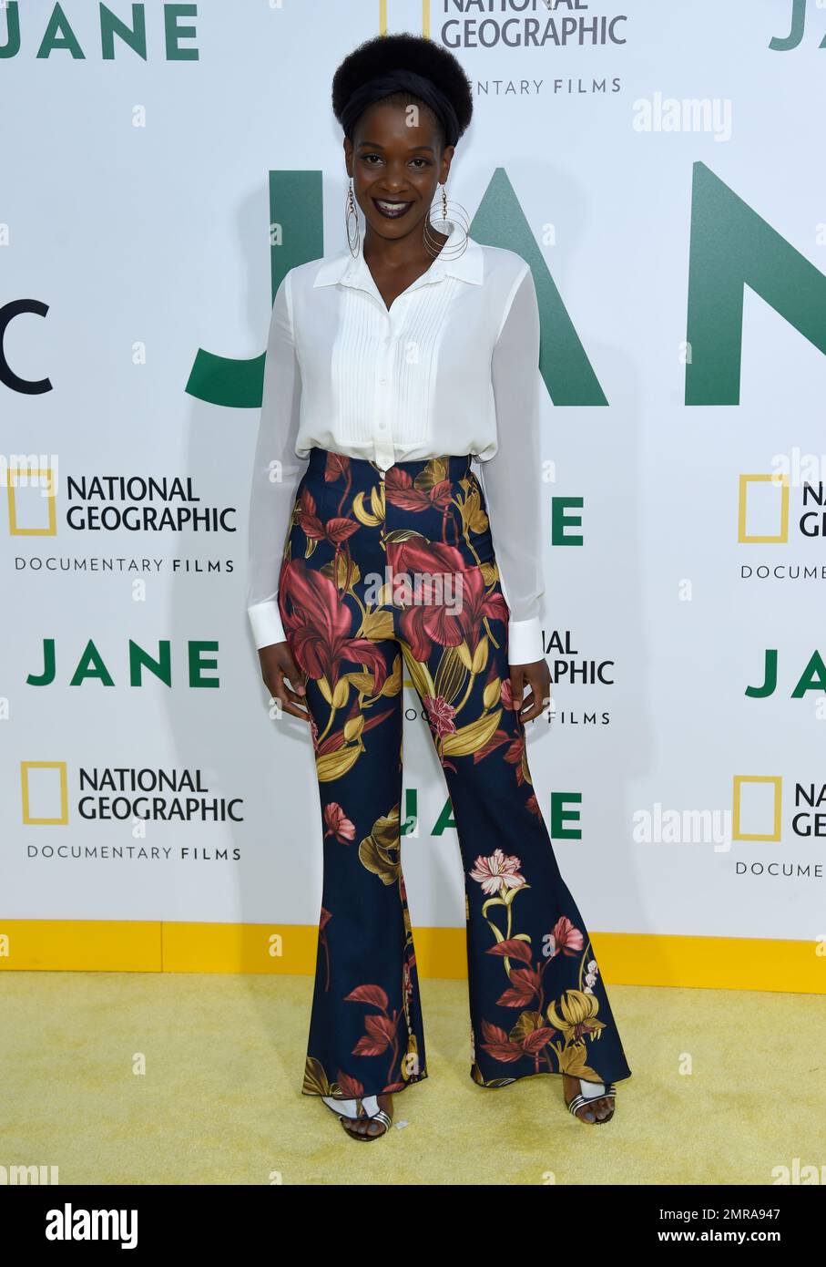 Kelsey Scott arrives at the Los Angeles premiere of "Jane" at the ...