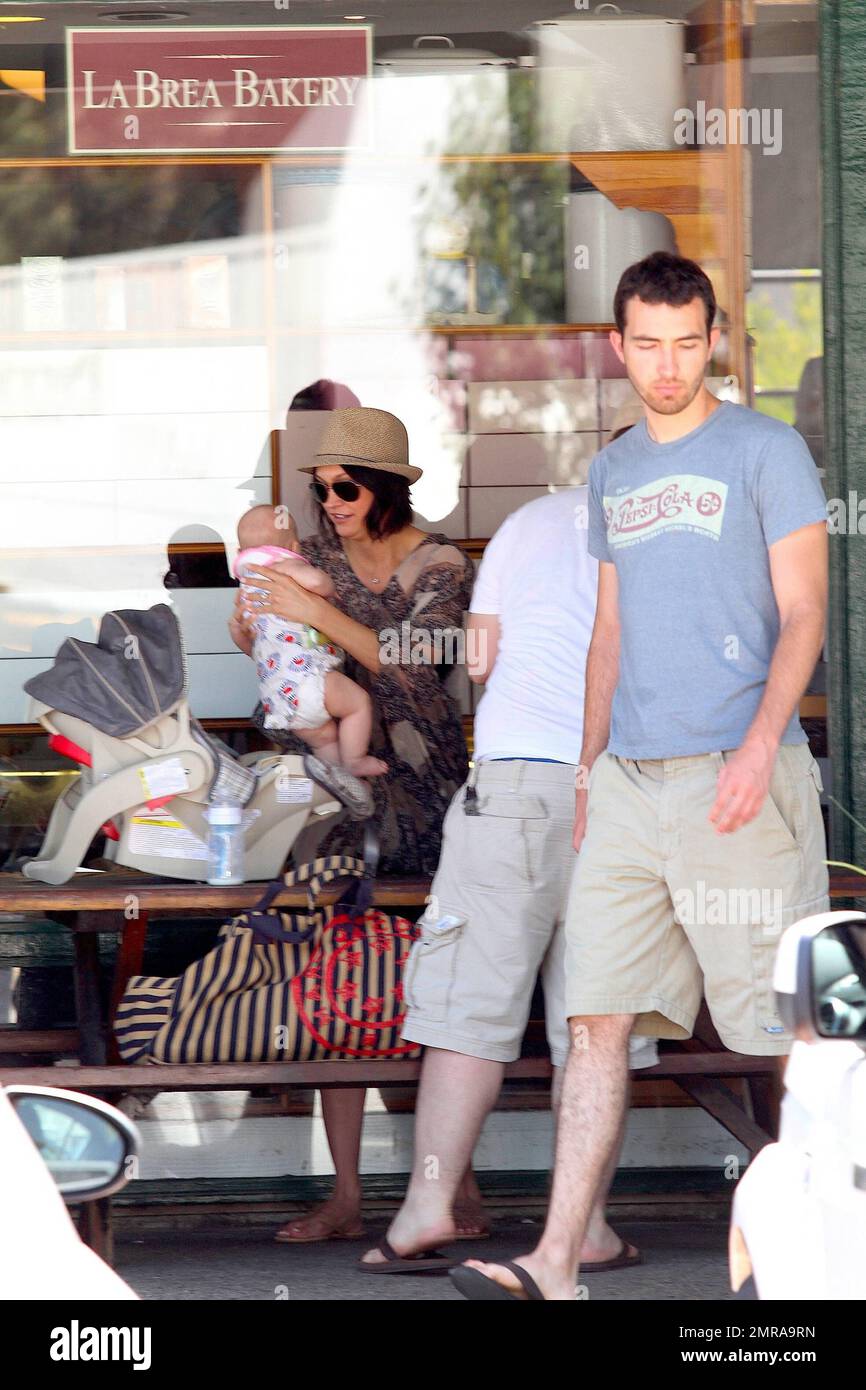 Jack Osbourne along with fiance Lisa Stelly and baby girl Pearl were ...