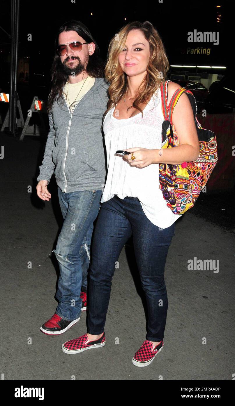 Shooter Jennings and Drea de Matteo at the premiere of "Jackass 3D" at ...