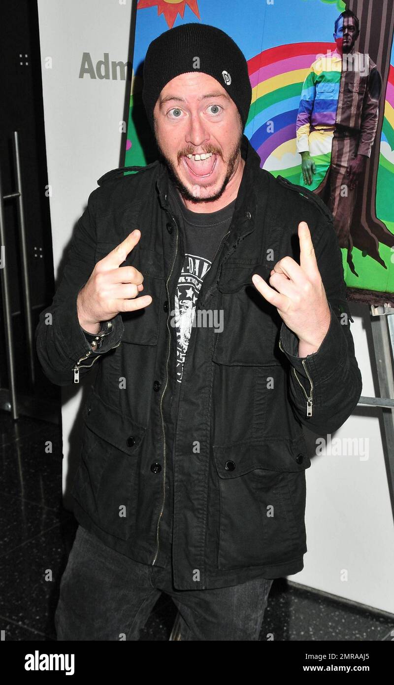 Ehren McGhehey at the premiere of "Jackass 3D" at The Museum of Modern ...