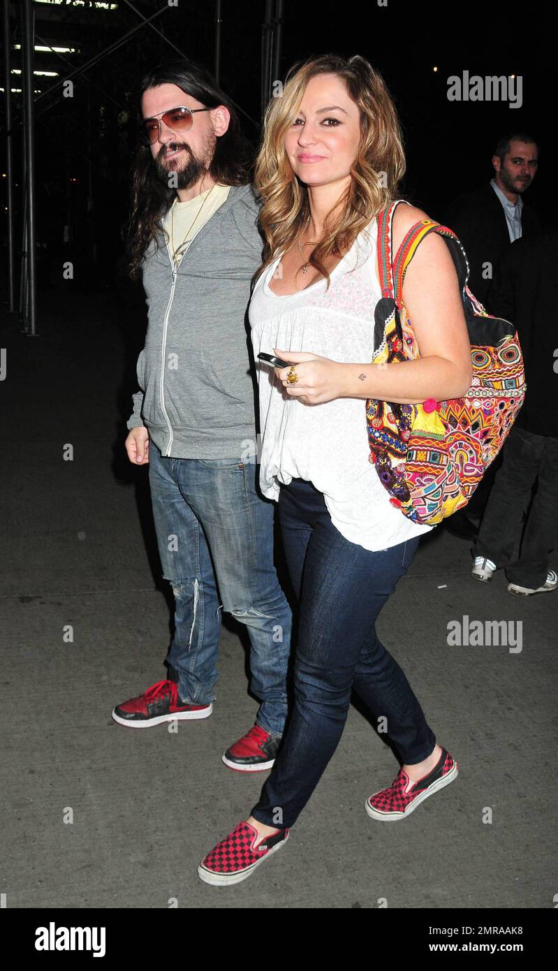 Shooter Jennings and Drea de Matteo at the premiere of "Jackass 3D" at ...