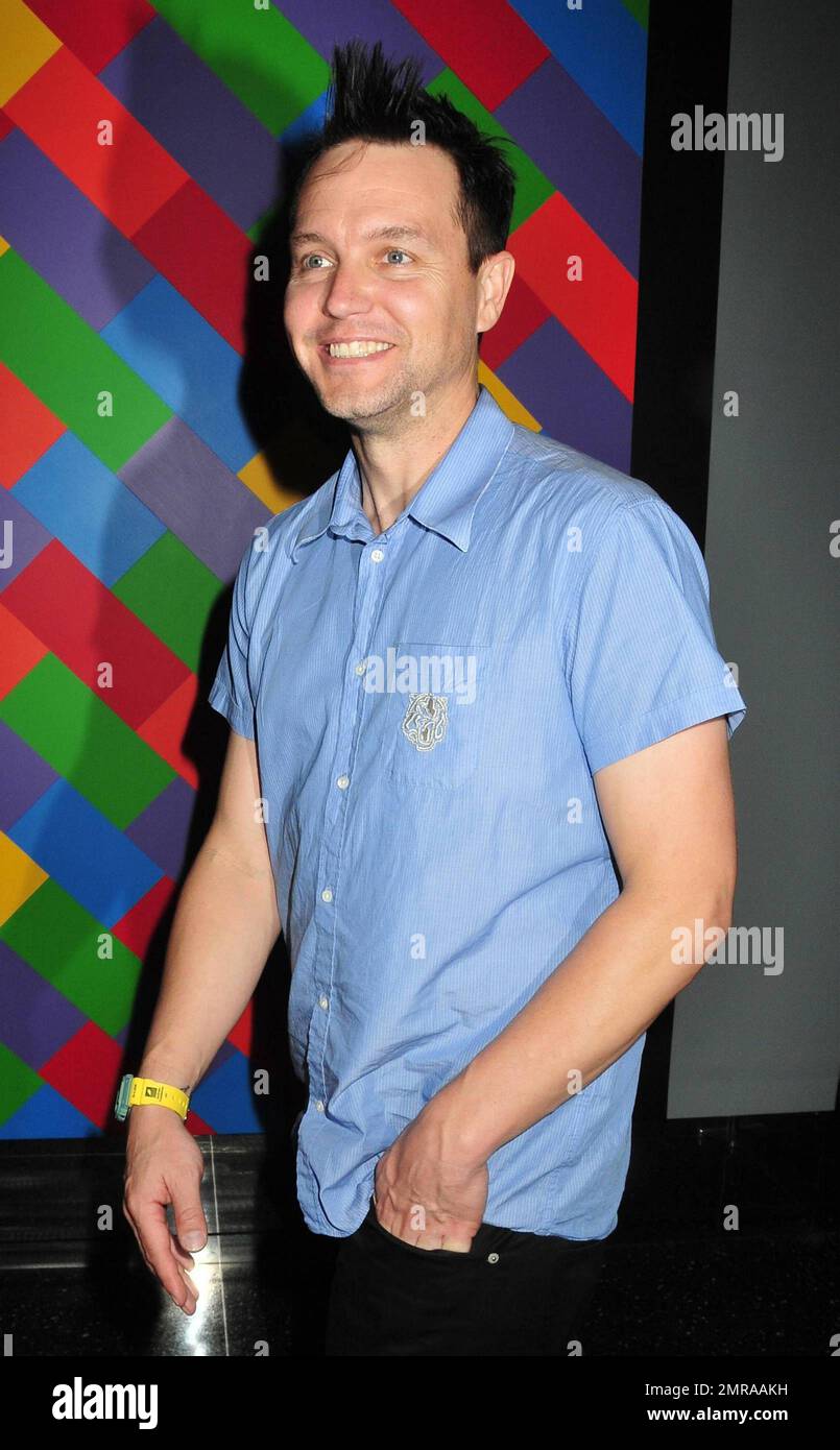 Mark Hoppus at the premiere of "Jackass 3D" at The Museum of Modern Art ...