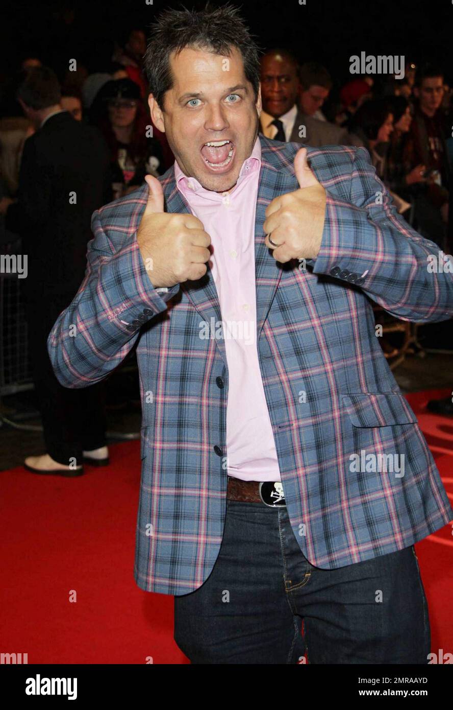Producer Jeff Tremaine walks the red carpet at the premiere of "Jackass ...
