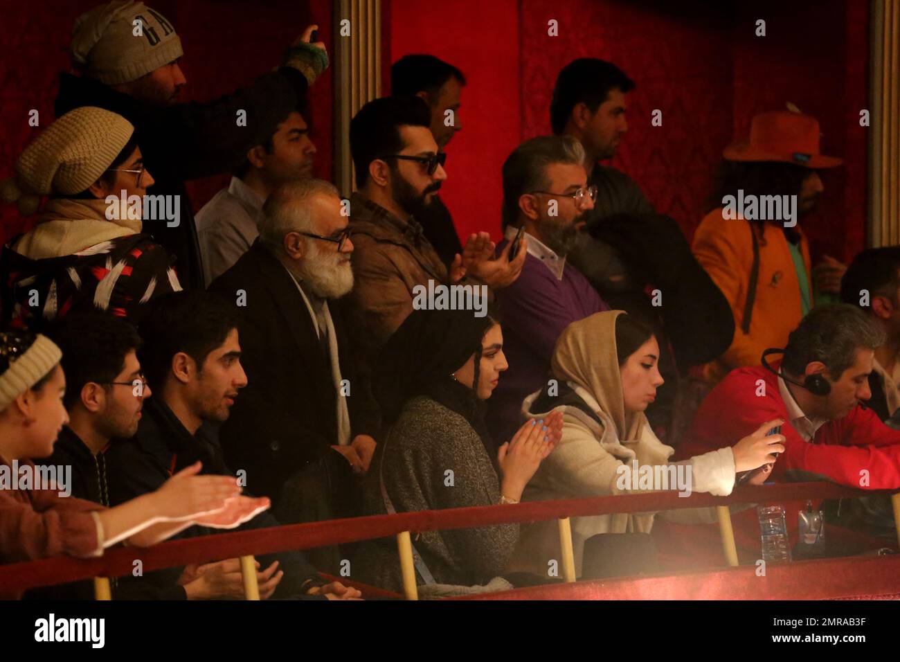 Tehran, Tehran, Iran. 31st Jan, 2023. Iranian audience are seen during ...
