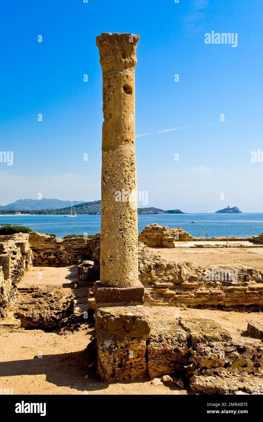 The archaeological site of nora hi-res stock photography and images - Alamy