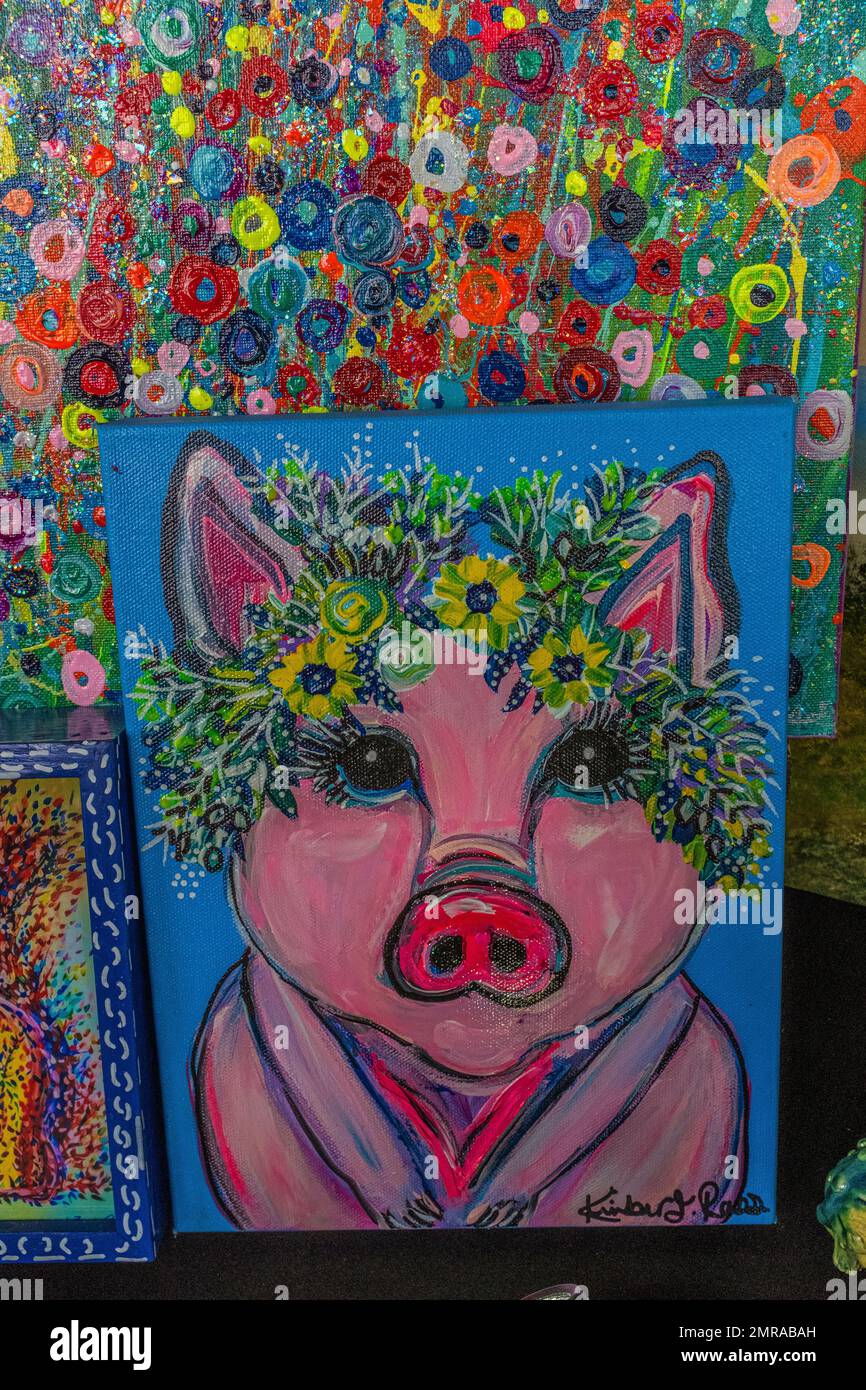 merchandise for sale at the Albuquerque, New Mexico Rail Yard Market ...