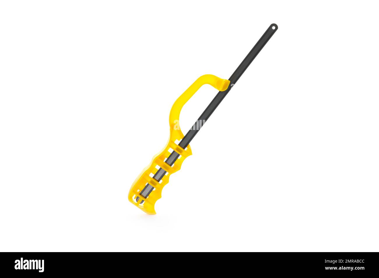 Modern mini hand saw isolated on white. Carpenter's tool Stock Photo ...