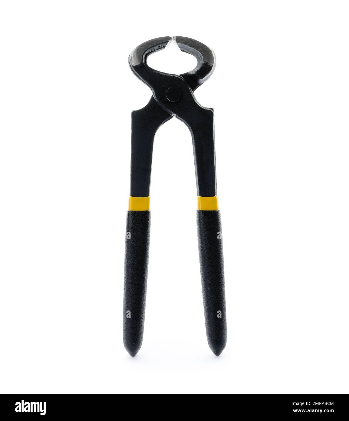 Modern pincers isolated on white. Carpenter's tool Stock Photo - Alamy