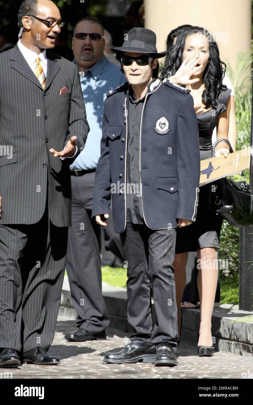 Corey Feldman attends the private reception held for close friends and ...
