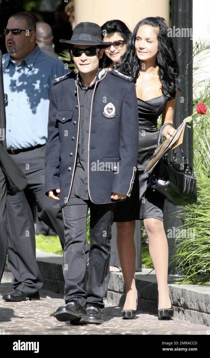 Corey Feldman attends the private reception held for close friends and ...