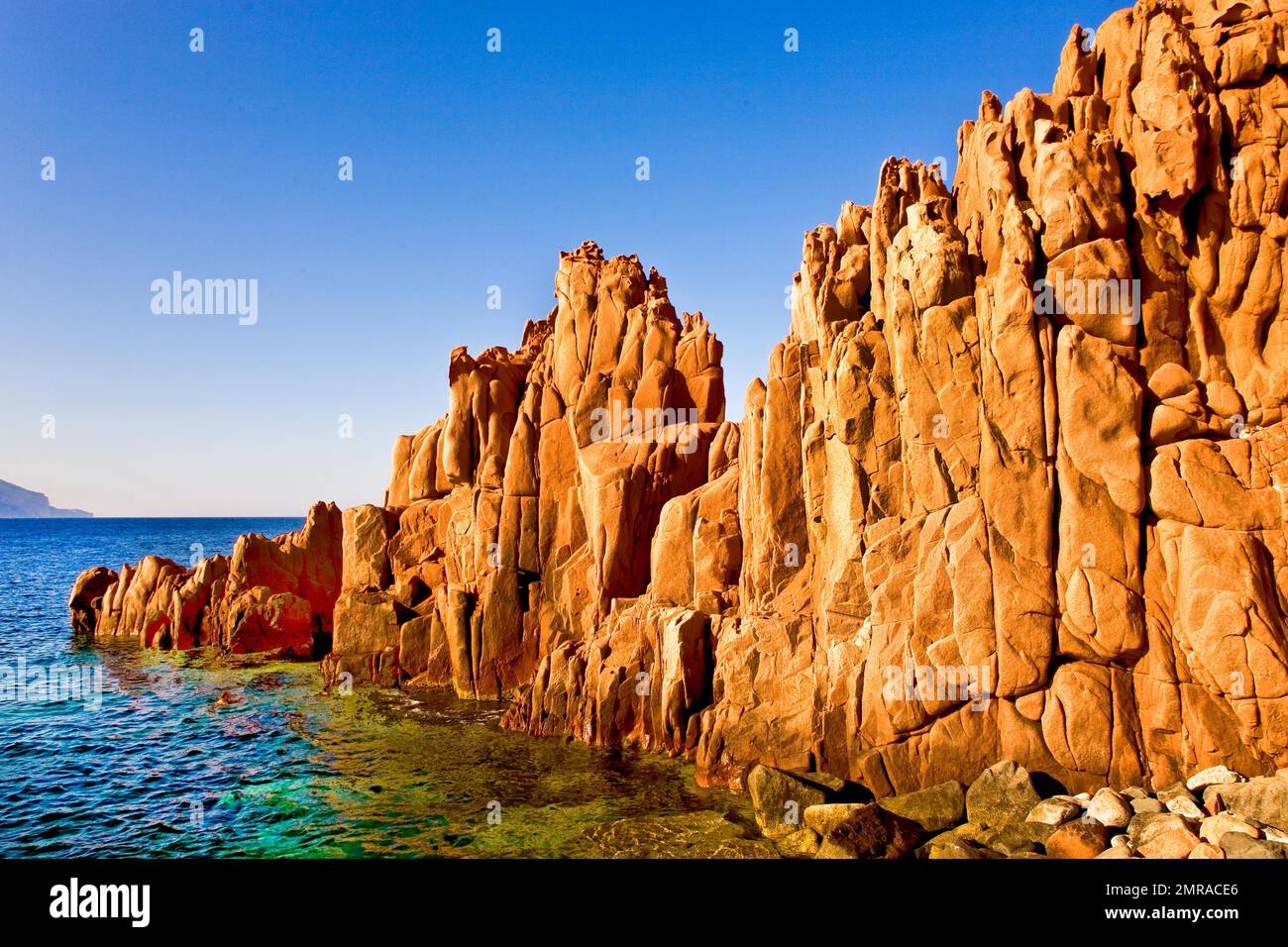 The red rocks of Arbatax; Sardinia; Italy Stock Photo - Alamy