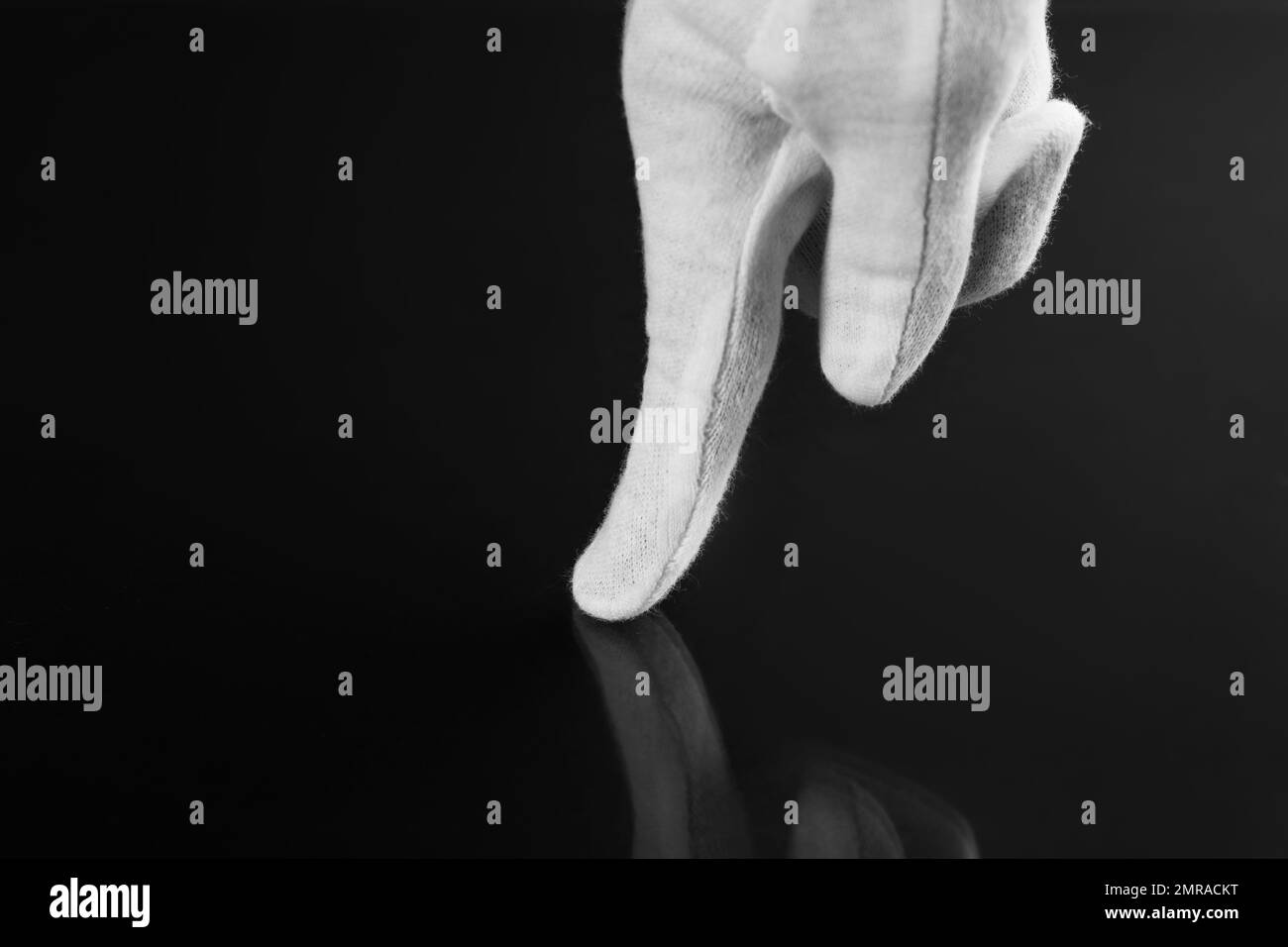 Domestic checking Black and White Stock Photos & Images - Alamy