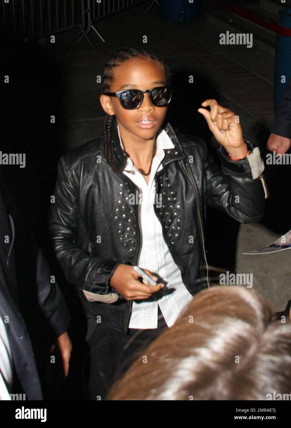 Jaden Smith signs autographs at the Kids Choice Awards in Los Angeles ...