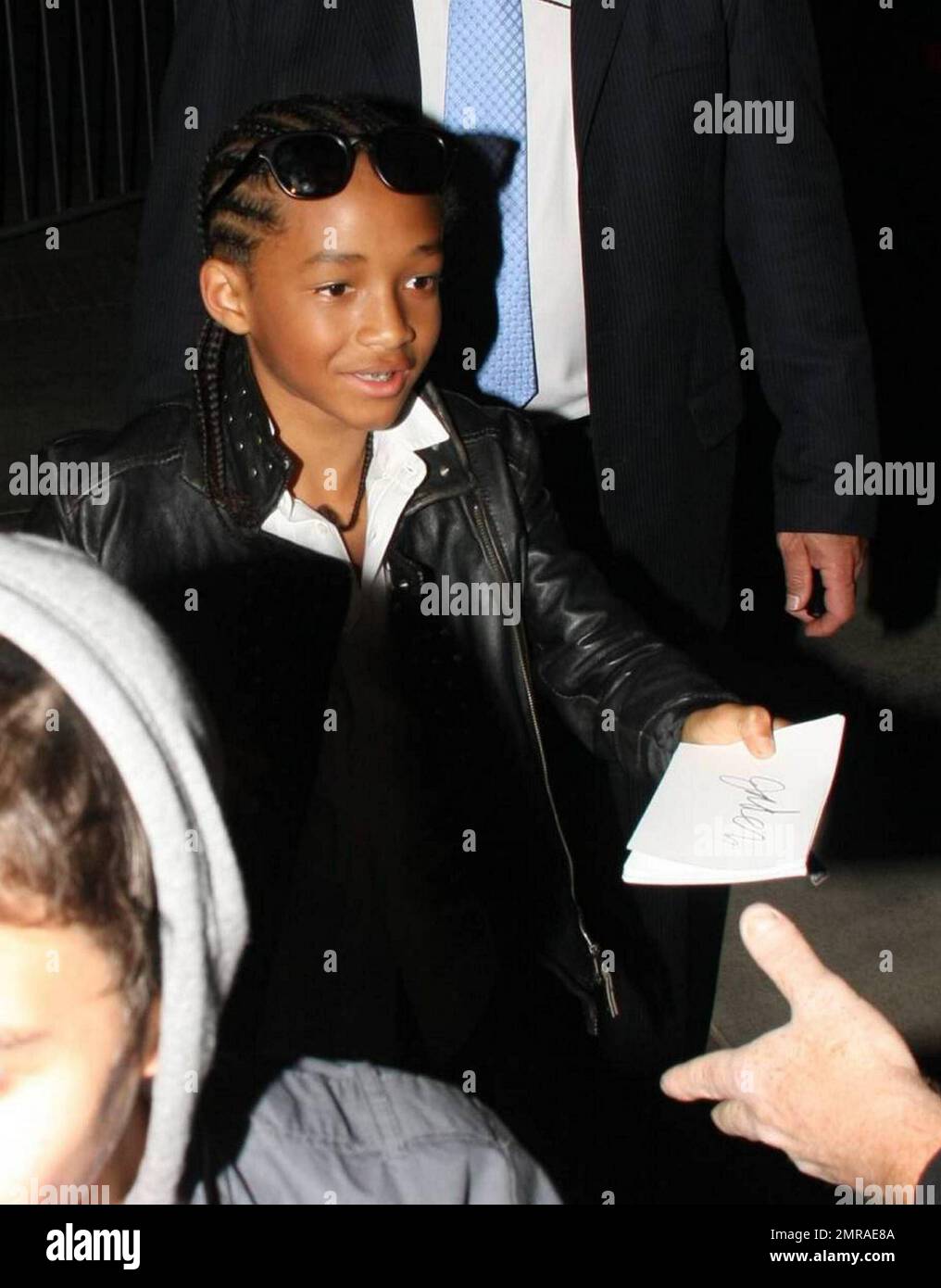 Jaden Smith signs autographs at the Kids Choice Awards in Los Angeles ...