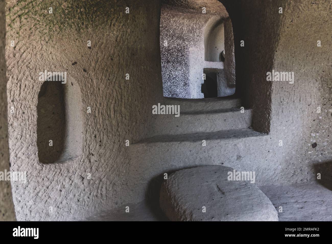 Ancient, traditional forms of underground architecture, interior spaces ...