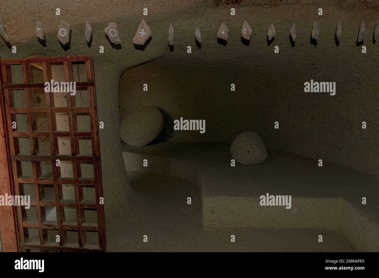 Ancient, traditional forms of underground architecture, interior spaces ...