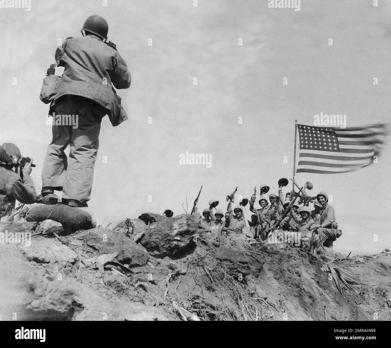 In this image provided by the U.S. Marine Corps, Marines of the 28th ...