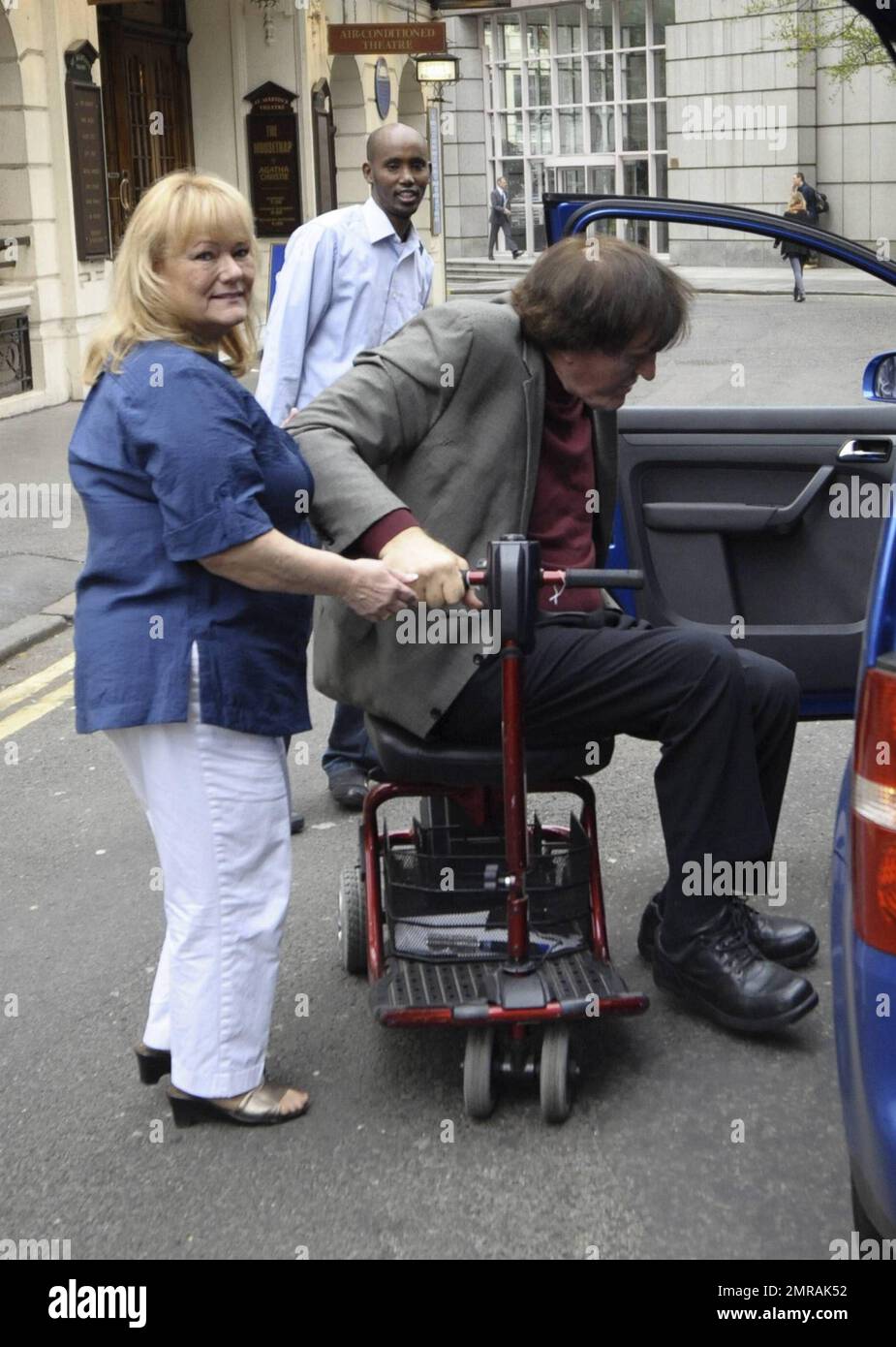 "James Bond" stars Sir Rodger Moore, Sir Christopher Lee and Richard ...