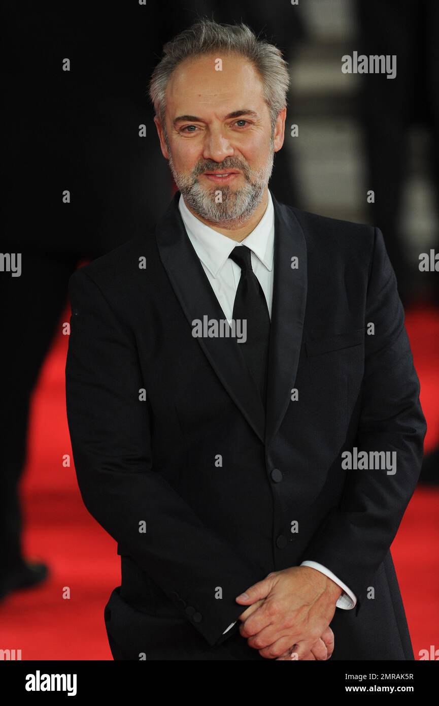 Sam Mendes at the World Premiere of new James Bond film, 'Spectre' at ...