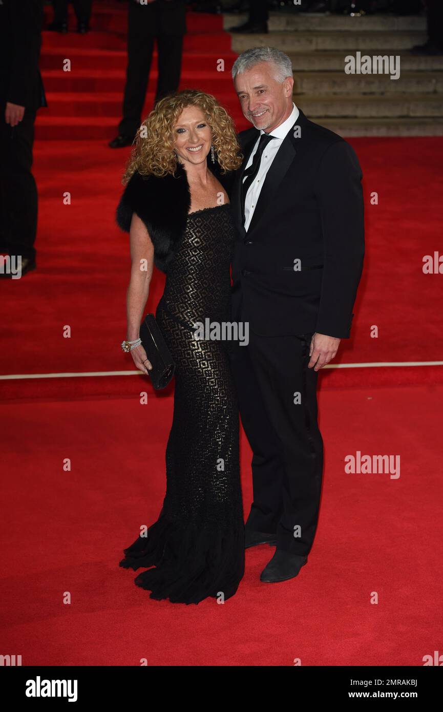 Kelly Hoppen and John Gardiner at the World Premiere of new James Bond ...