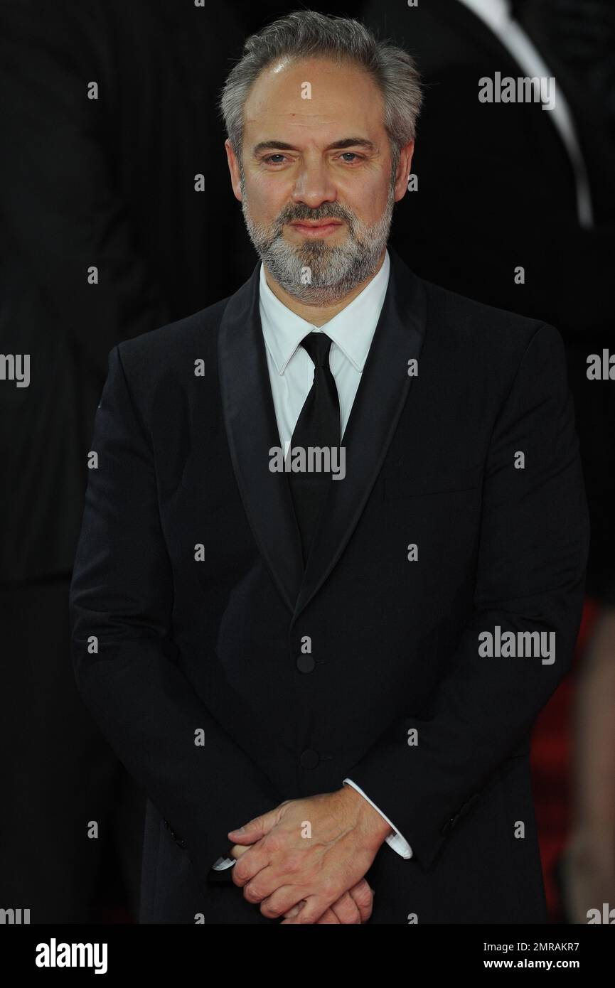 Sam Mendes at the World Premiere of new James Bond film, 'Spectre' at ...