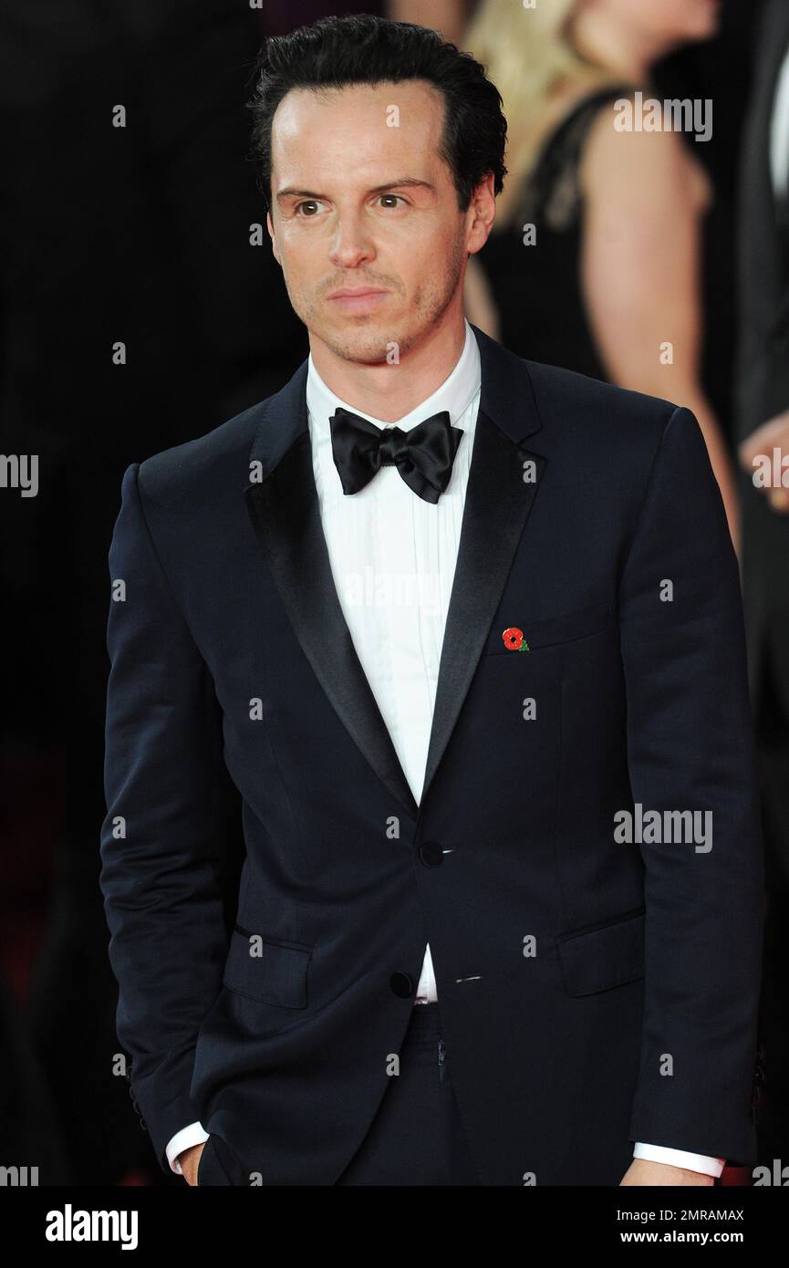 Andrew Scott at the World Premiere of new James Bond film, 'Spectre' at ...