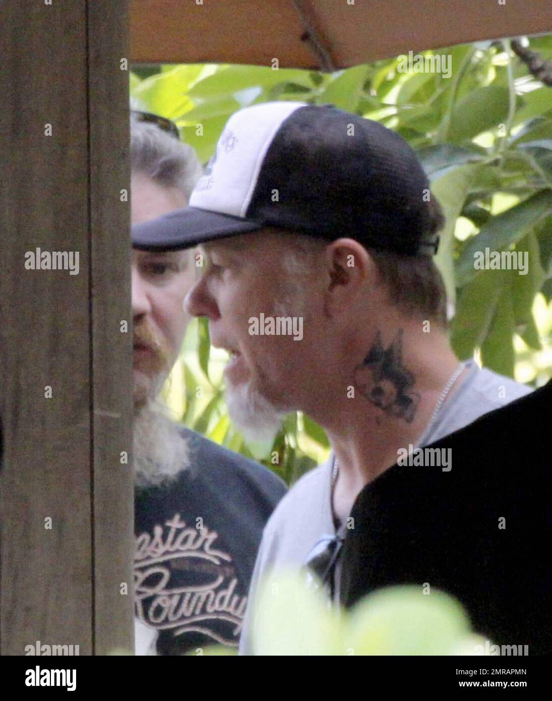 James Hetfield In Metallica Members At The Beach Zimbio