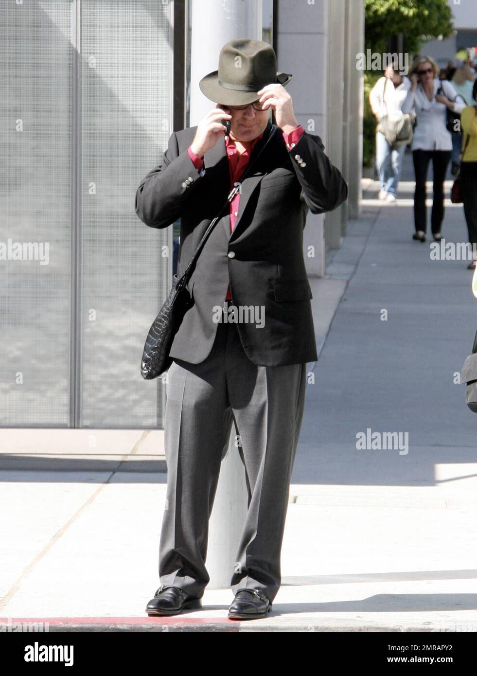 Exclusive!! James Spader and his partner Leslie Stefanson spend an ...