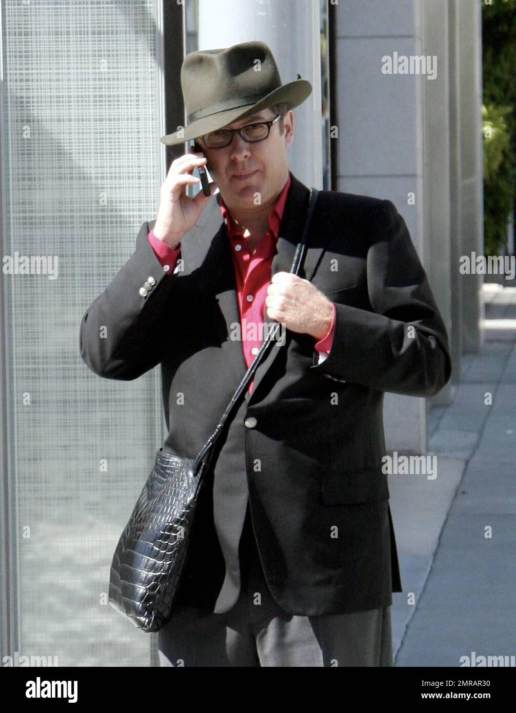 Exclusive!! James Spader and his partner Leslie Stefanson spend an ...