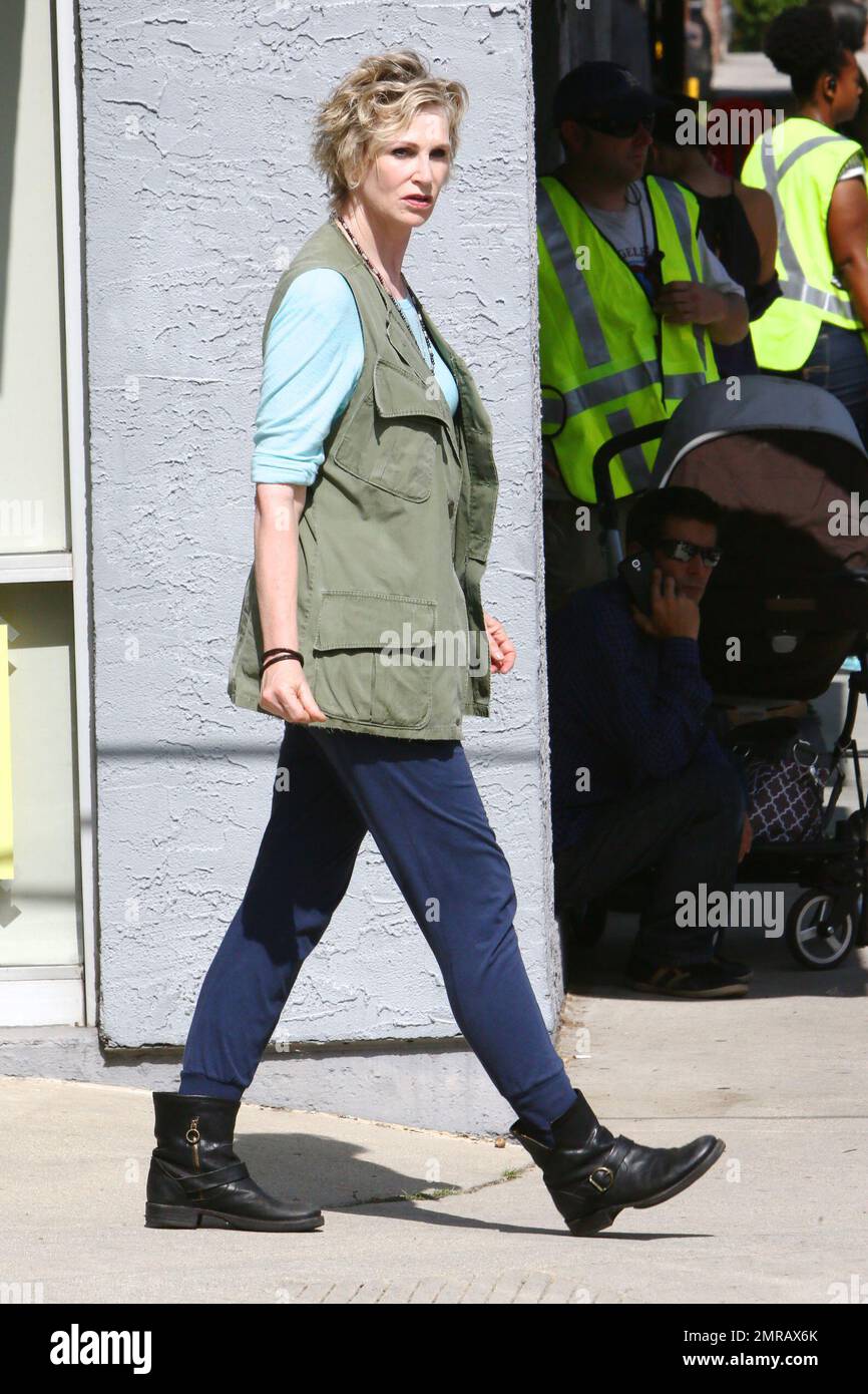 Jane Lynch on the Angel from Hell Set. Los Angeles, CA. 15th October ...