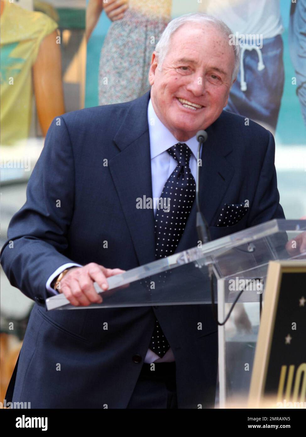 Film producer Jerry Weintraub at the Hollywood Walk Of Fame Star ...