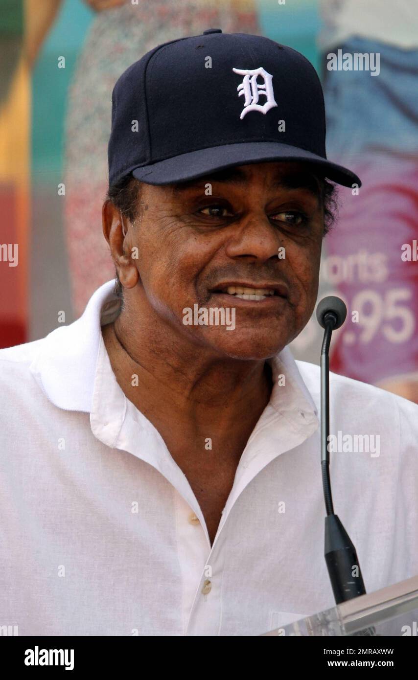 Singer Johnny Mathis at the Hollywood Walk Of Fame Star Ceremony ...