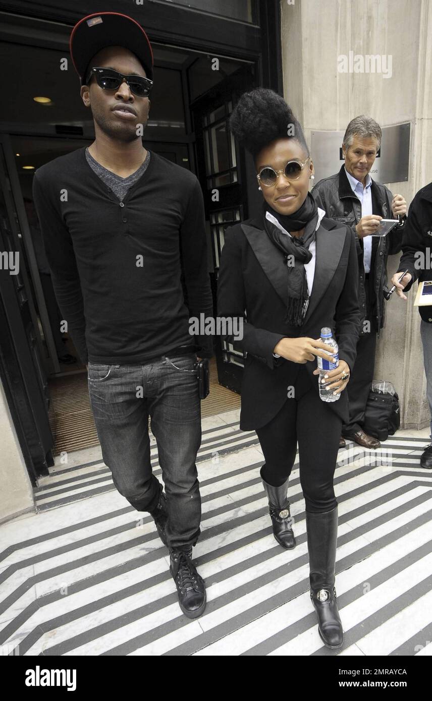 Singer Janelle Monae signs autographs for fans while paying a visit to ...