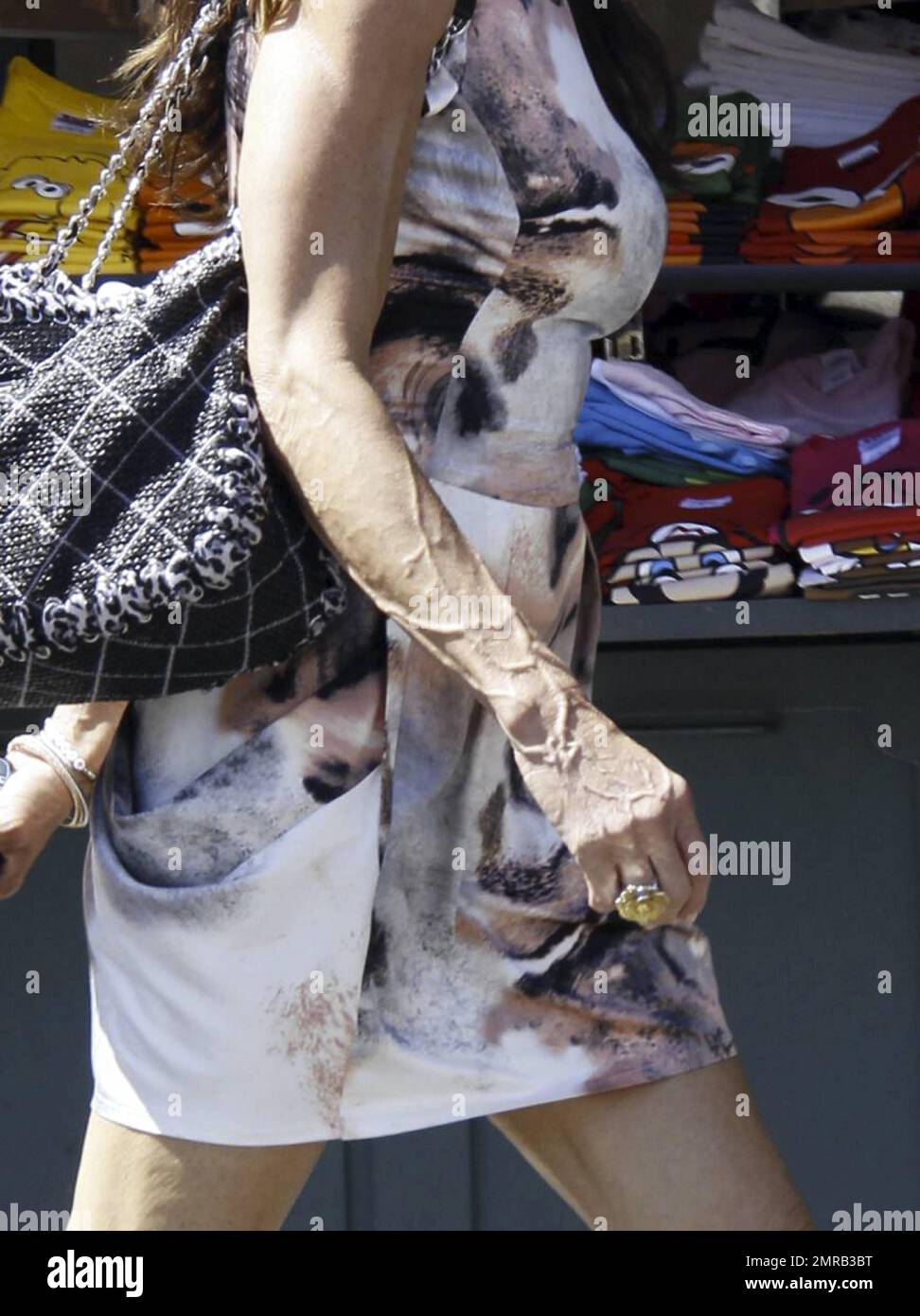 the self-proclaimed "first supermodel" Janice Dickinson shows off her ...