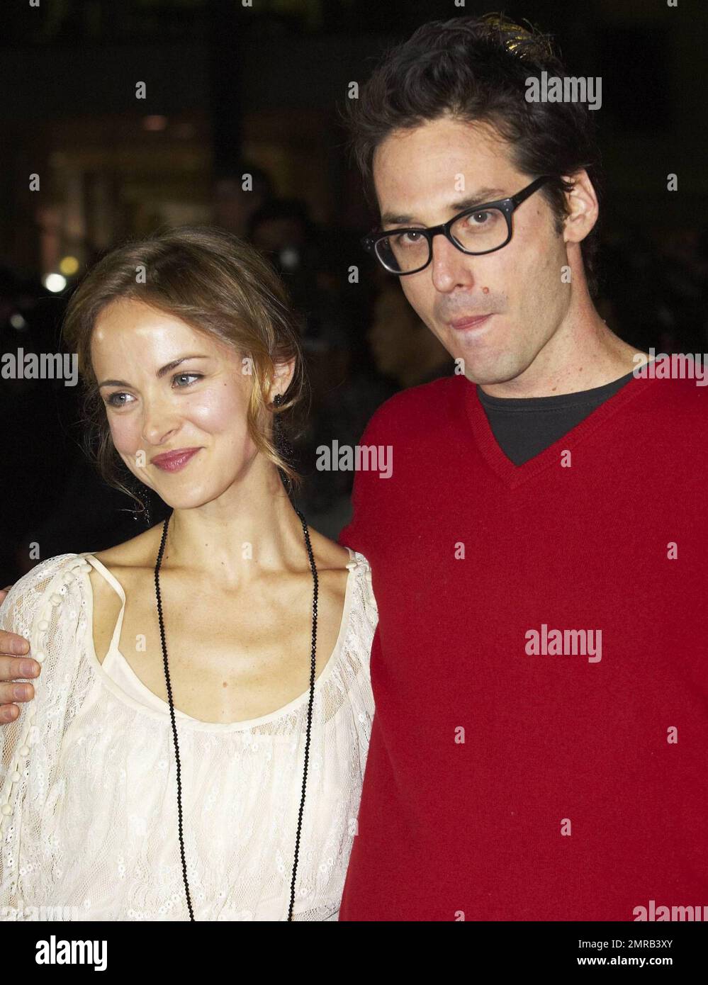 Singer Gemma Hayes and musician Eef Barzelay arrive at the red carpet ...