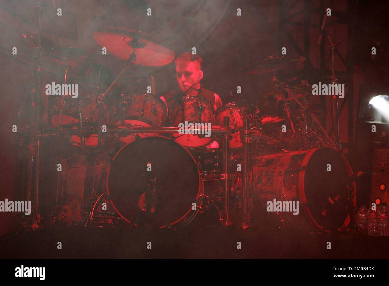 Lead singer of 30 seconds to Mars Jared Leto performing at the Astoria ...