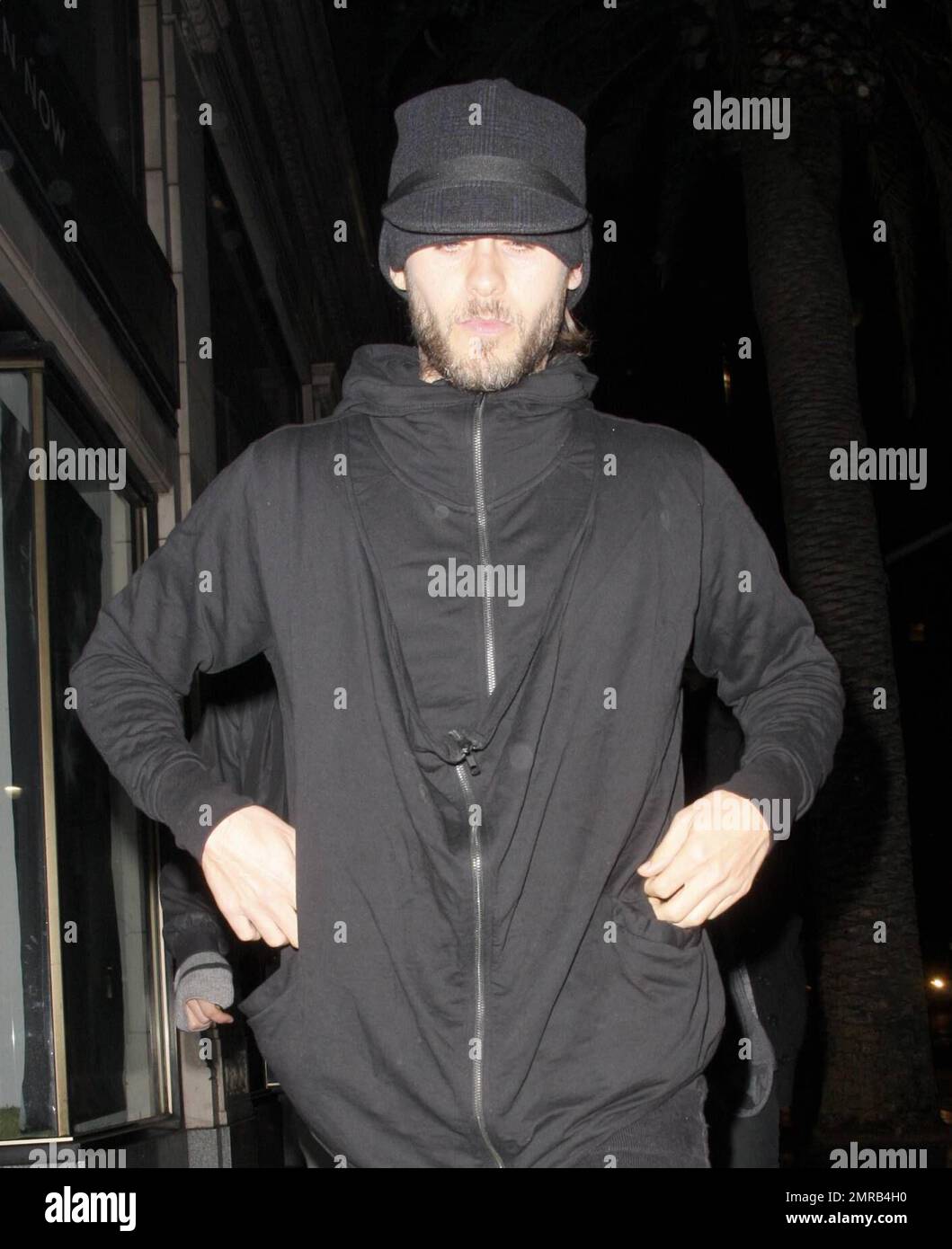 "Chapter 27" star Jared Leto strolls down Hollywood Blvd after leaving ...