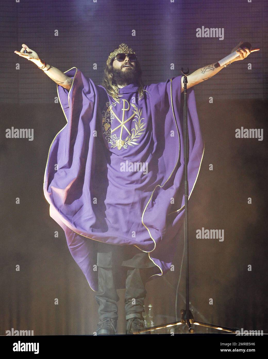 Jared Leto and bandmates, "30 Seconds to Mars‚" kick off their U.S ...