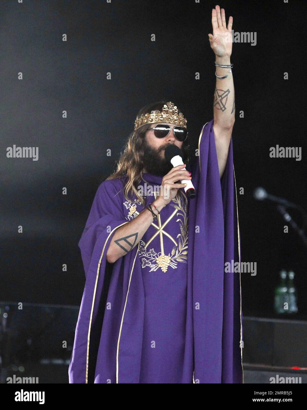 Jared Leto and bandmates, "30 Seconds to Mars‚" kick off their U.S ...