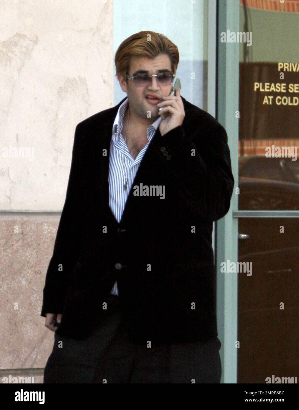 Exclusive!! Jason Davis does his best Elvis impersonation during an ...