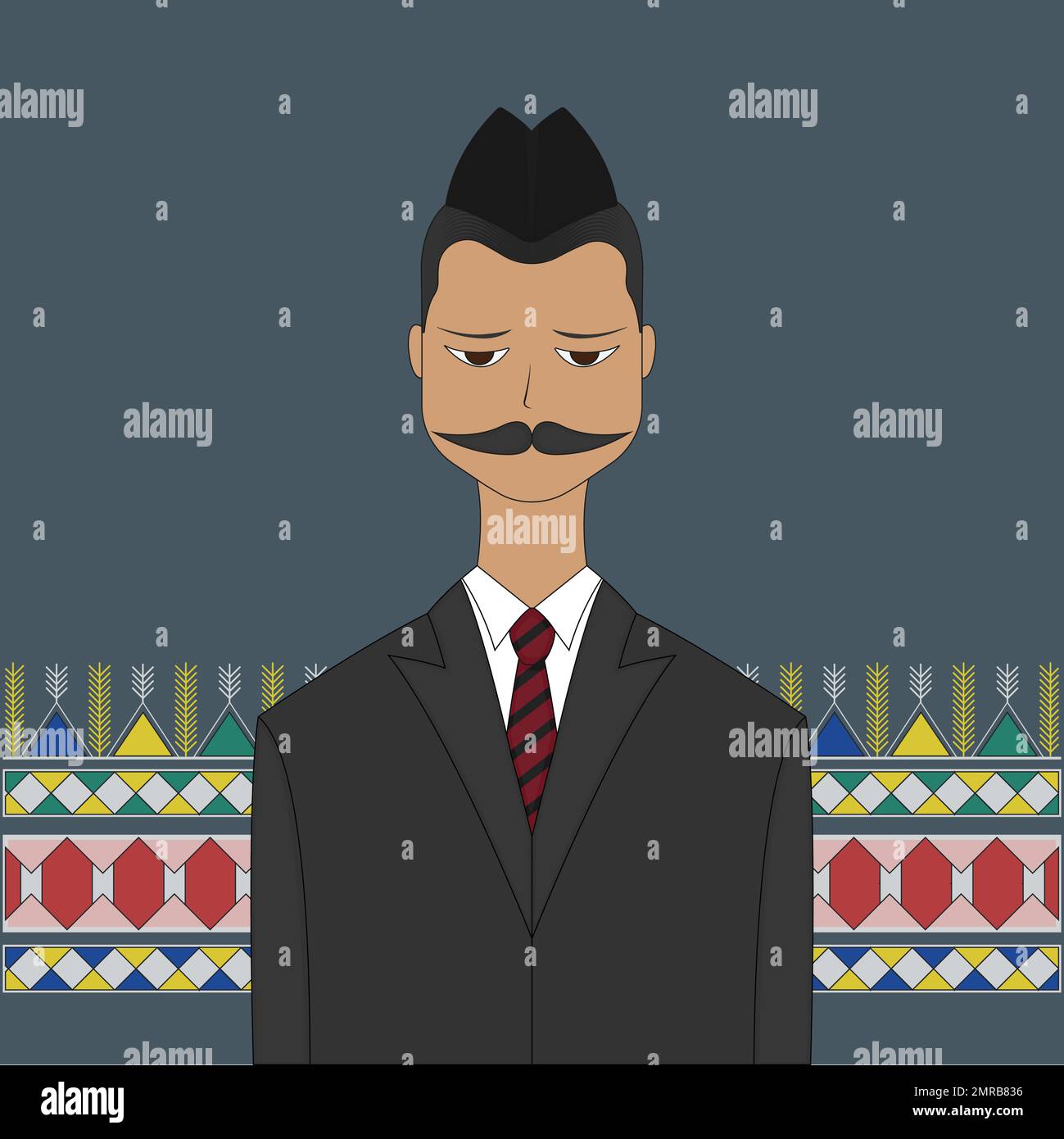 Museum painting man with hat Stock Vector Images - Alamy