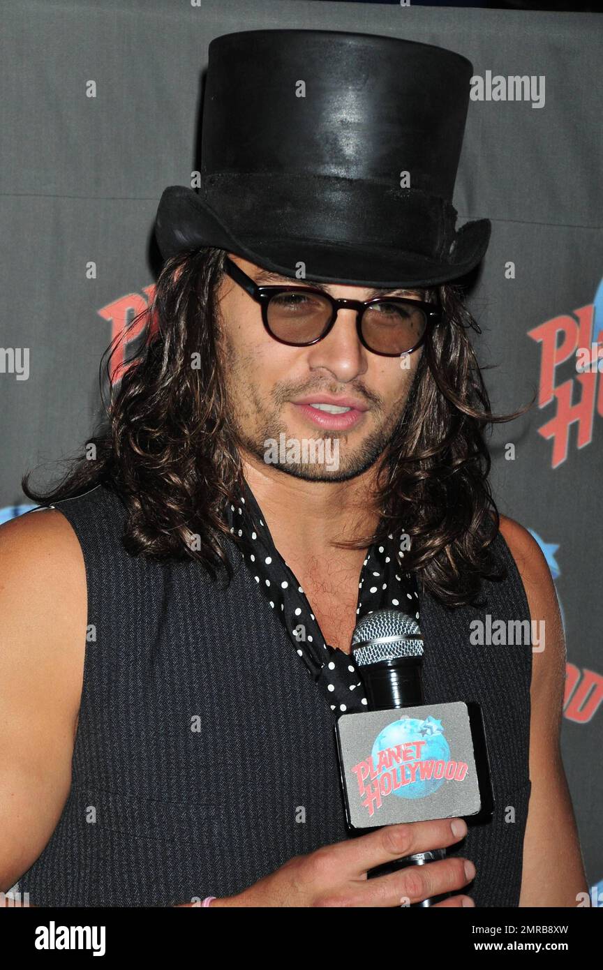 Jason Momoa promotes his starring role in "Conan the Barbarian" with a ...